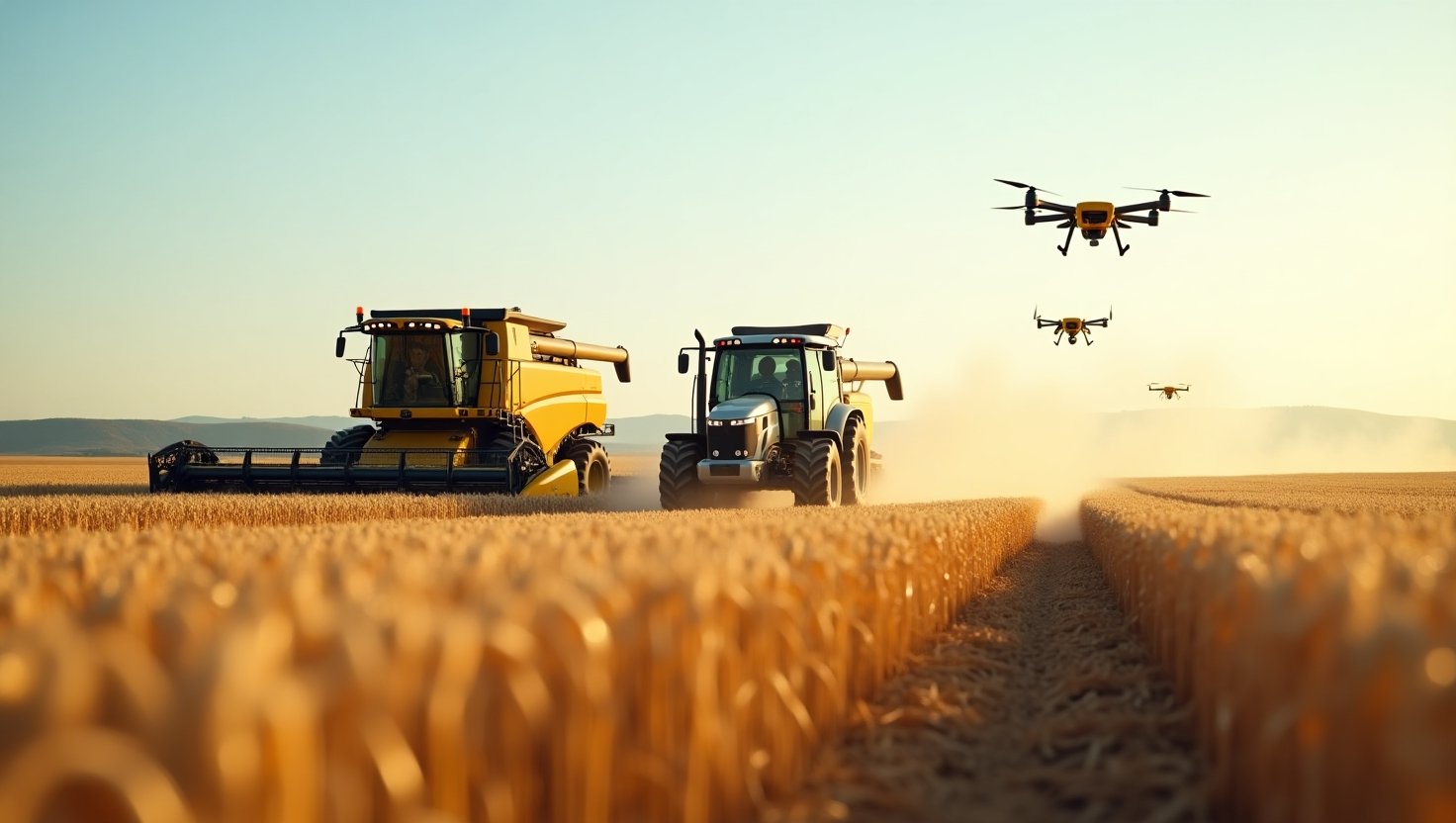 Maquinários na Roça A Tecnologia Transformando a Agricultura